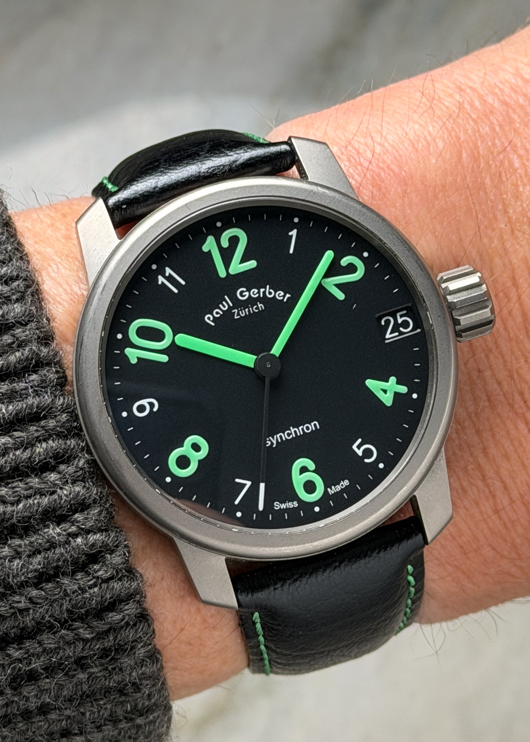 Paul Gerber Model 42 Synchron - Serial# 83 (Pre-Owned) – Horology By ...